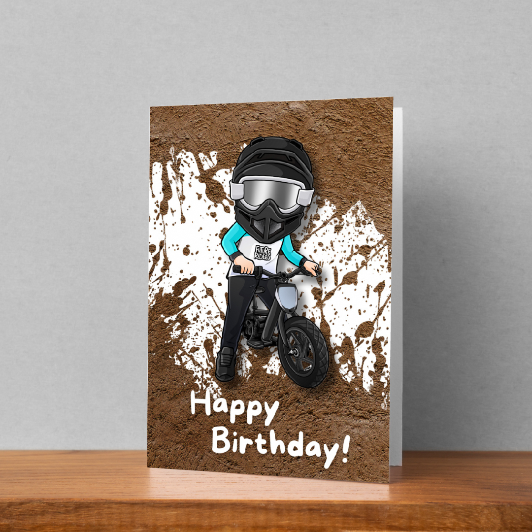 Future Riders Birthday Card