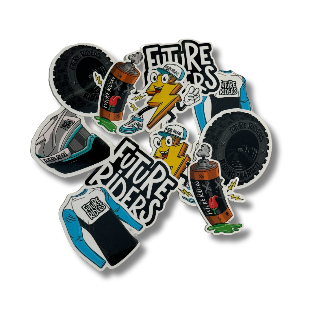 Future Riders Sticker Set