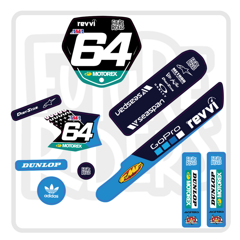 Revvi Decal Kits for Electric Balance Bikes | Future Riders