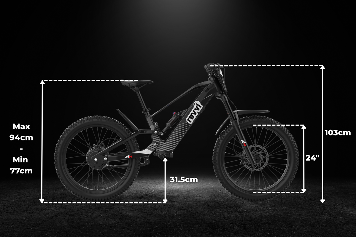 Revvi 24" Electric Balance Bike | 12+ year olds | Future Riders